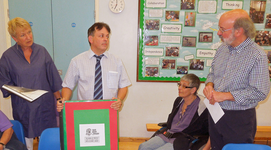 Save Wivey library – A GREEN VIEW for Wiveliscombe and Upper Tone
